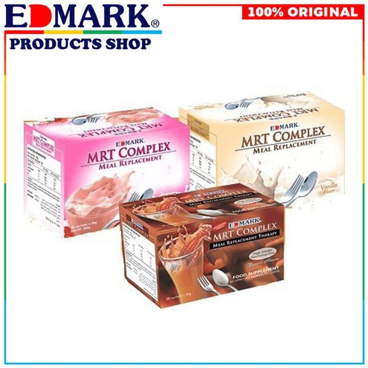 EDMARK MRT Complex Meal Replacement Therapy Drink 20 grams x 28 Sachets | Lazada PH
