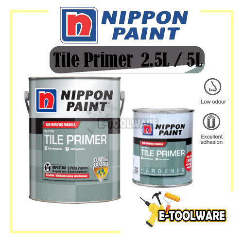 Nippon Paint Tile Primer Two Component Water Thinned Epoxy Primer | Lazada