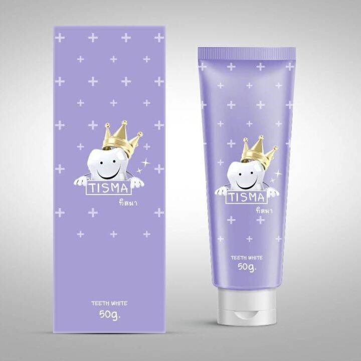 ส่งฟรี ยาสีฟันฝนดอกไม้ ยาสีฟันสมุนไพร TISMA ทิสม่า | Lazada.co.th