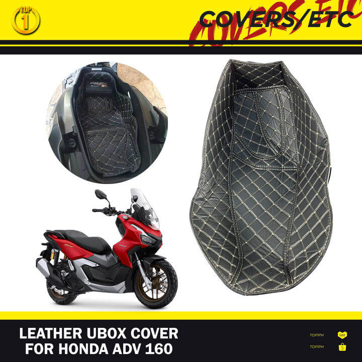 Top1 Leather Ubox Cover For Honda ADV 160 Motorcycle | Lazada PH