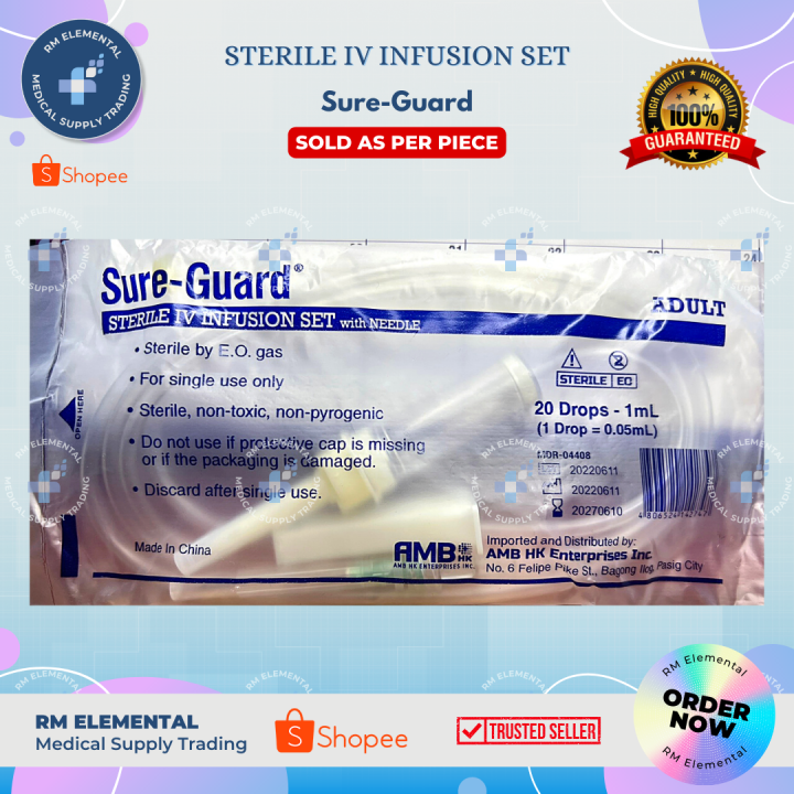 IV Infusion Set Macroset ( Adult )-SOLD AS PER PIECE | Lazada PH