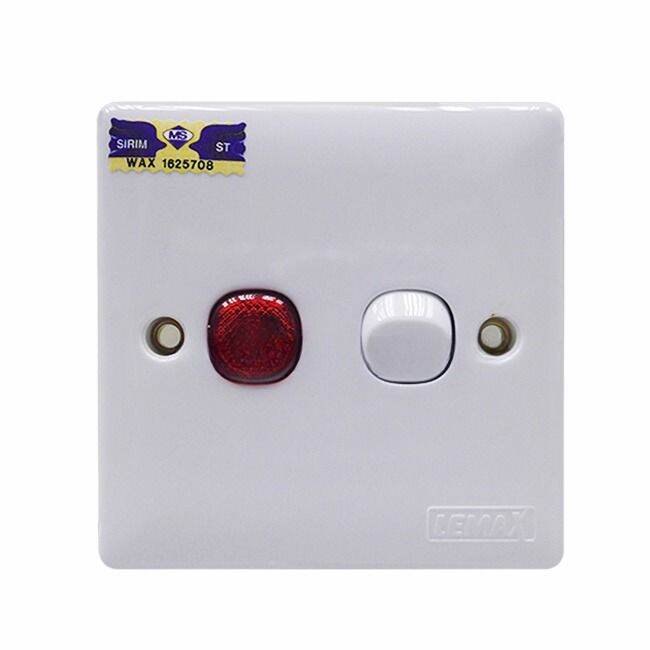 Lemax 20A Flush Switch with Neon Indicator DS820L | Lazada