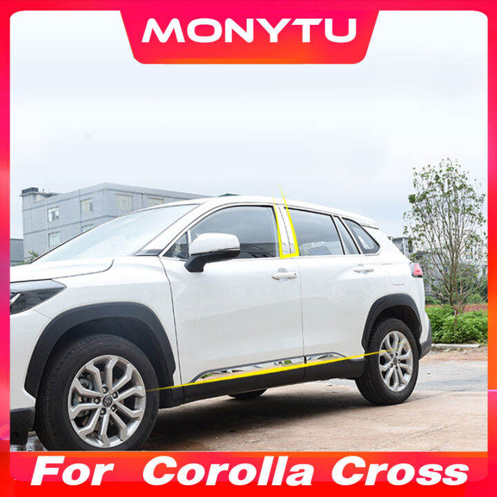 For Toyota Corolla Cross 2021 2022 2023 body kit Stainless Steel Body ...