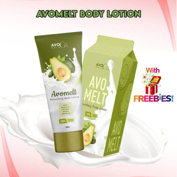 Avo Skin Co Lotion with FREEBIE AvoMelt Nourishing Lotion with Avocado Extract - FDA Approved ...