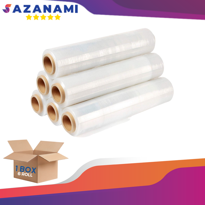 PROMO 1 BOX PLASTIK WRAPPING 50CM X 150M STRETCH FILM PLASTIC WRAP - 1 ...
