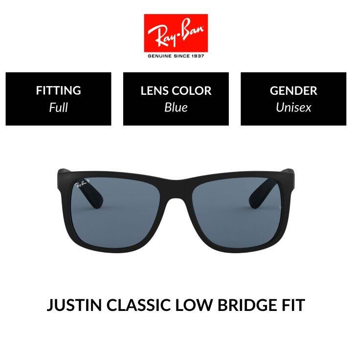 Ray-Ban Justin - RB4165F 622/2V - Sunglasses | Lazada PH