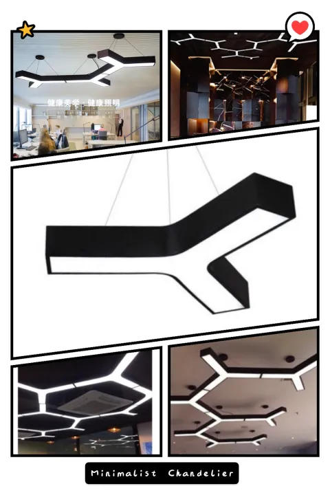 OPlus C-TRI (Y-SHAPED) LED DECORATIVE CEILING DROP LIGHT | Lazada PH