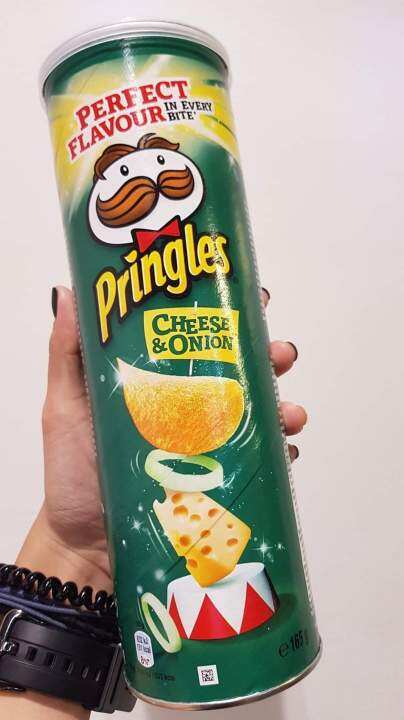 Pringles Europe Cheese & Onion 165g | Lazada PH