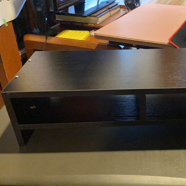 HCCM Wood Black White Legit Wooden Computer Monitor Screen Increased ...