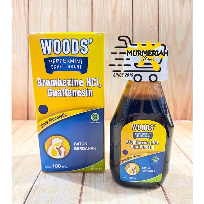 WOODS PEPPERMINT EXPECTORANT 100 ml-Obat Sirup Batuk Berdahak | Lazada Indonesia