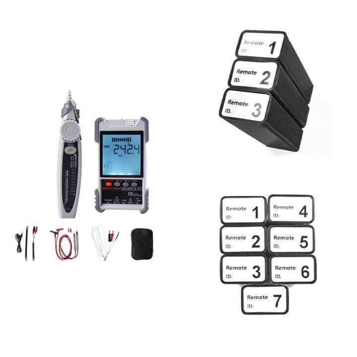 ET618 Network Cable Tester with LCD Display Analogs Digital Search POE ...