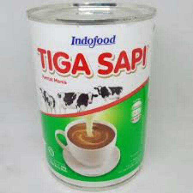 Susu Cap Tiga Sapi 500gram / susu krimer kental manis indofood / Thai ...