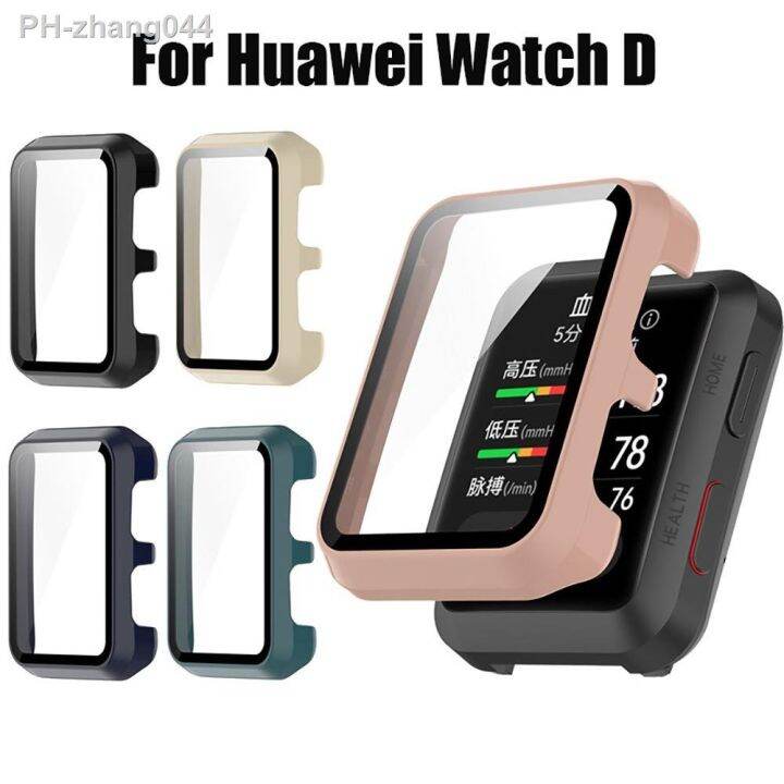 For Huawei Watch D Housing Case Tempered Film Screen Protector ...