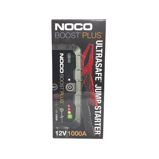 NOCO Boost Plus GB40 Ultra Safe Jump Starter 12V 1000A 100 Lumen LED ...