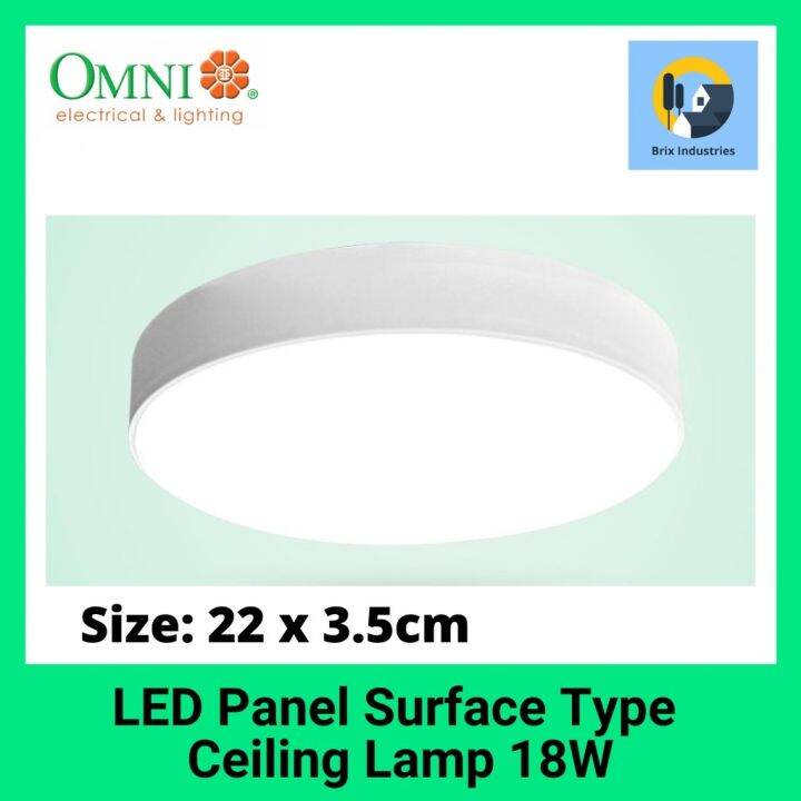 Omni 18W LED Surface Type Ceiling Lamp Daylight LP220R-18W-DL | Lazada PH