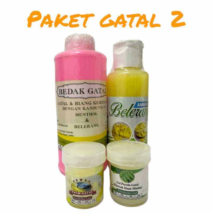 paket basmi gatal dengan sulfur plus bedak gatal AMPUH | Lazada Indonesia