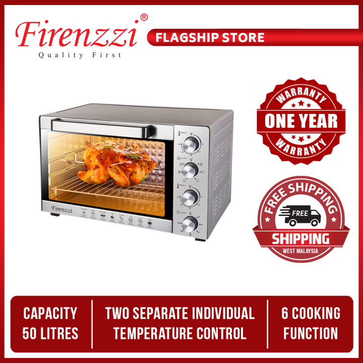 Firenzzi 50L Stainless Steel Professional Counter Top Oven (TO-4050 SS ...