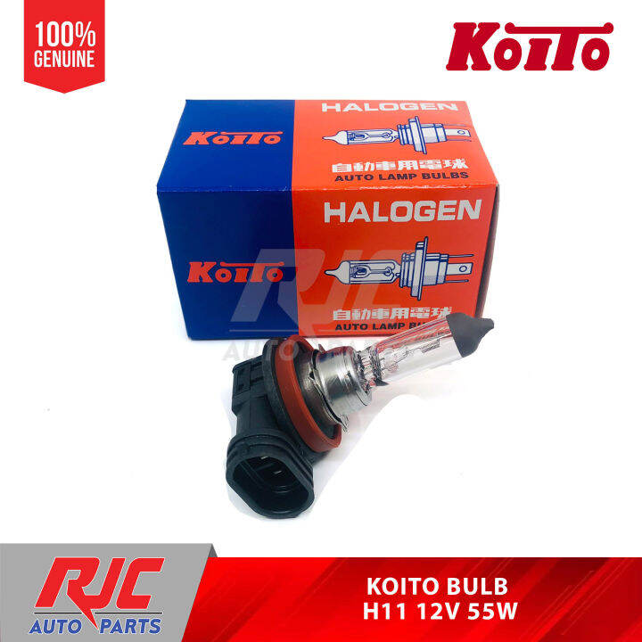 KOITO Halogen Bulb H11 12V 55W PGJ19-2 T11 HB-0110 1PC | Lazada PH