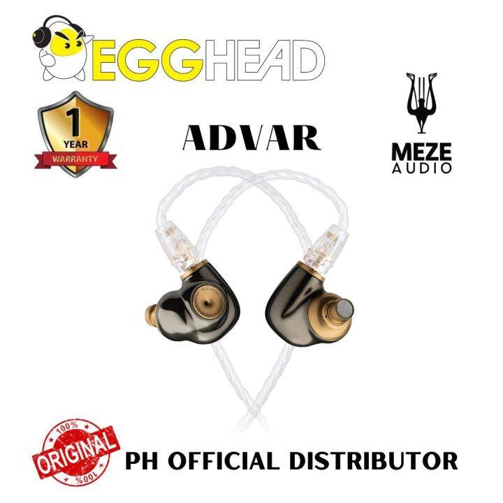 Meze Audio ADVAR | w/ Free MMCX-4.4mm silver plated cable | Lazada PH