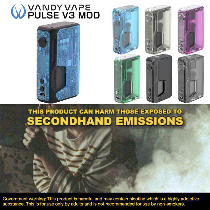 Vandy Vape Pulse v3 Squonk Mod for RDA 21700 or 18650 battery | Lazada PH