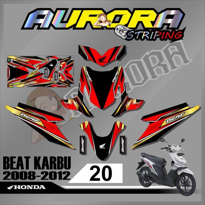 COD Decal Stiker Fullbody Beat Karbu 2008 2009 2010 2011 2012 Variasi ...