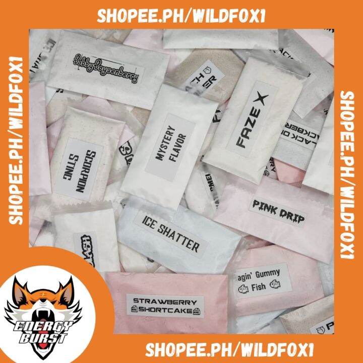 G Fuel Single Serving Powdered Energy Drink 1 Scoop 7grams per packs ...