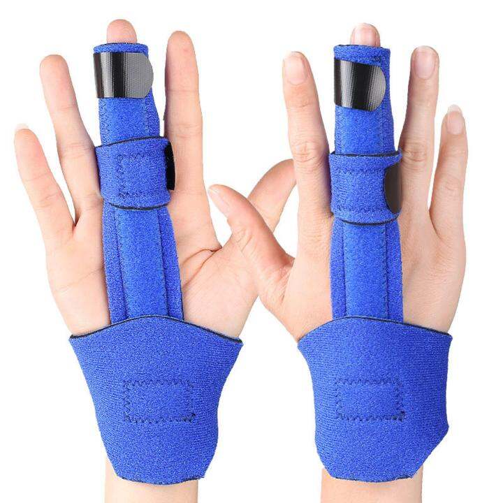 Baosity Finger Splint Knuckle Brace Aluminum Brace for All Finger for ...