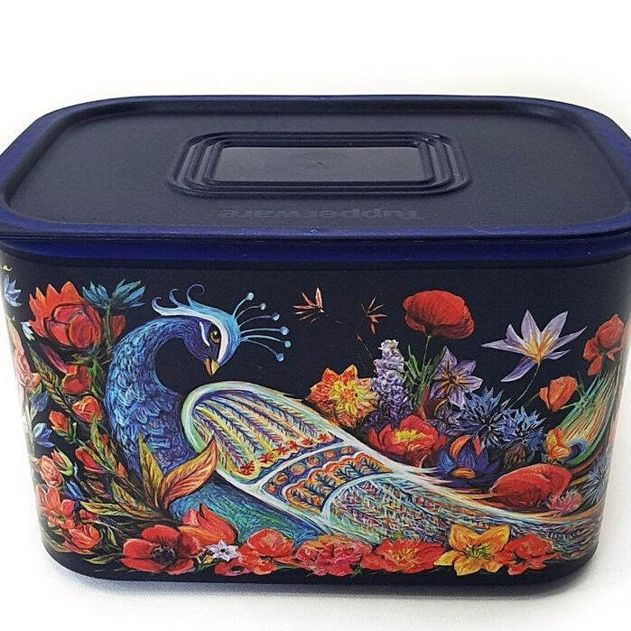 Tupperware Fortune Bird Baseline 1,3L Canister Toples Makanan Toples ...