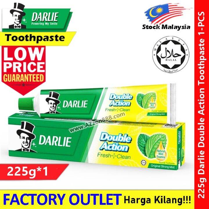 【EXP-2025/2026】 Darlie Double Action Original Strong Mint Toothpaste ...