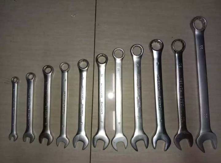 Chromium Vanadium Open-Ended Wrench ( Yabe ) " 8mm, 10mm, 12mm, 13mm ...