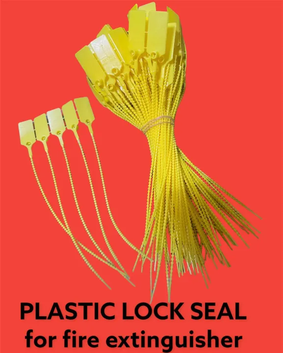 Plastic Lock Seal For Fire Extinguisher-100pcs | Lazada PH