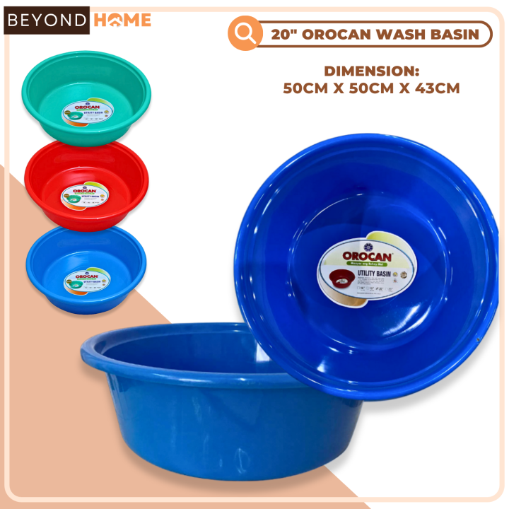 BeyondHome 20 inch Orocan Utility Wash Basin Batya Panlaba Cleaning ...