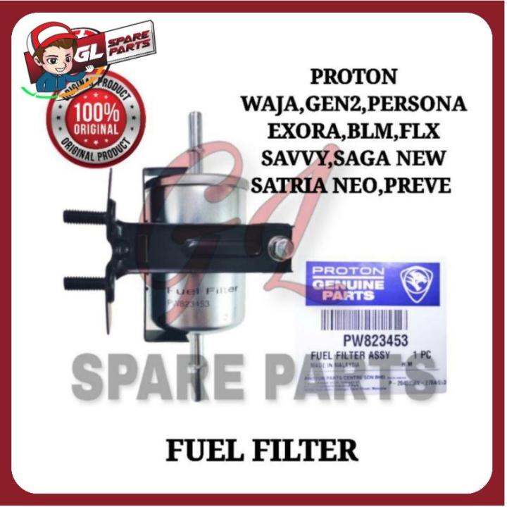 FUEL FILTER (ORIGINAL) PROTON BLM EXORA FLX GEN2 PERSONA WAJA SAVVY ...