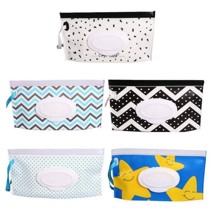 Baby Wet Wipes Pouch Wet Tissues Wipes Box with Practical Strap ...