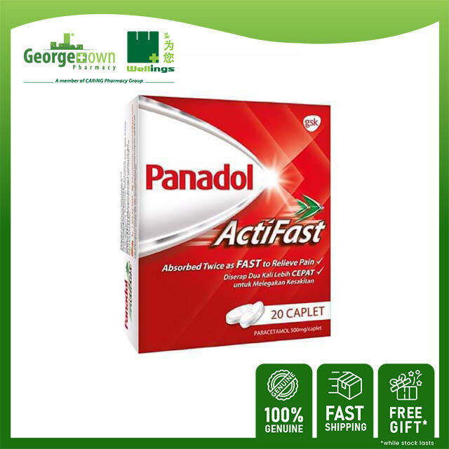 Panadol Actifast 20's | Lazada