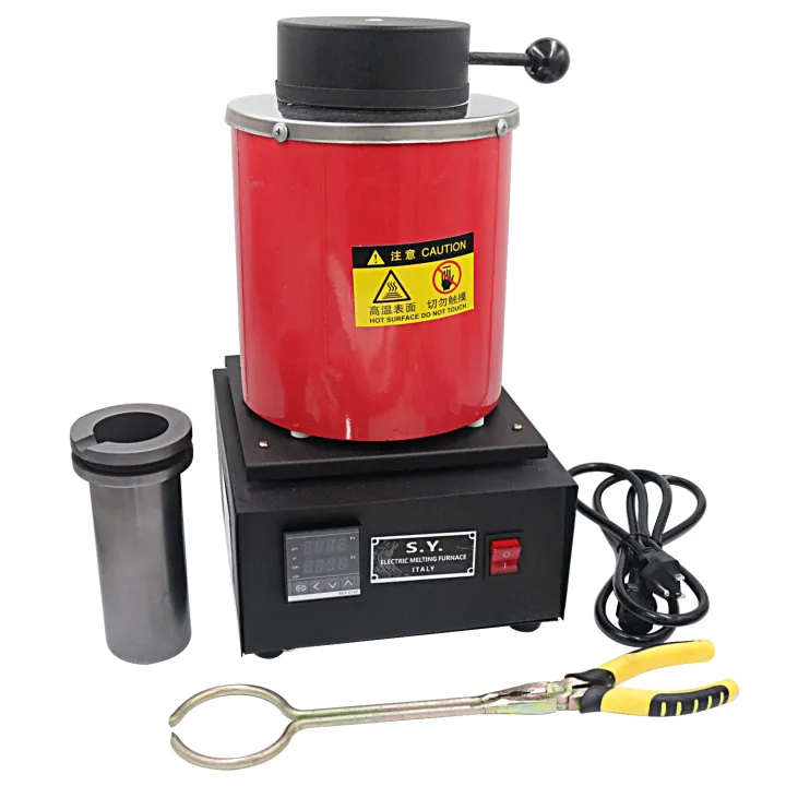 PHYHOO 2KG mini melting furnace, metal melting furnaces, small melting ...