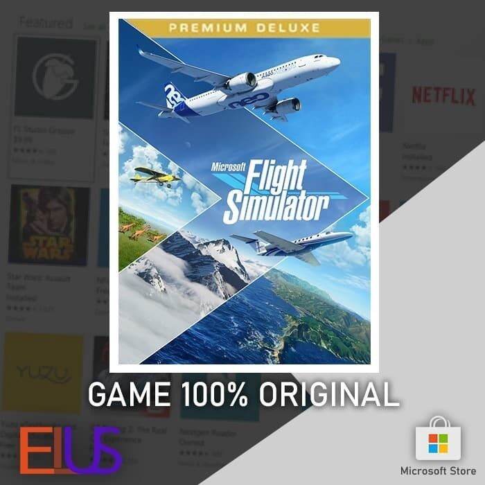 Microsoft Flight Simulator Premium Deluxe - Original Microsoft Store ...