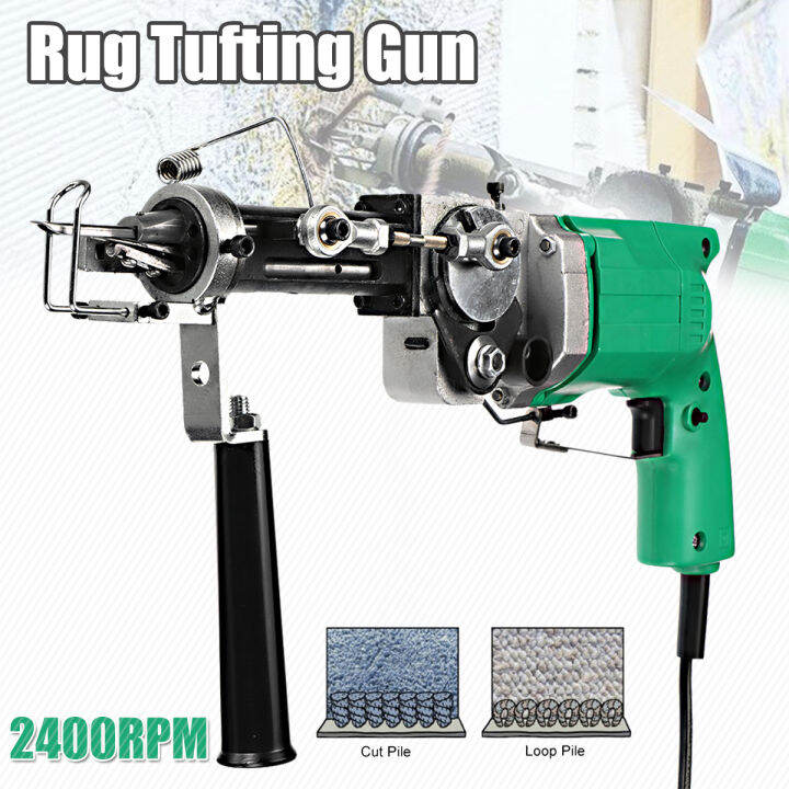 Electric Hand Rug Tufting Machine Portable Weaving Carpet Rug Machine ...