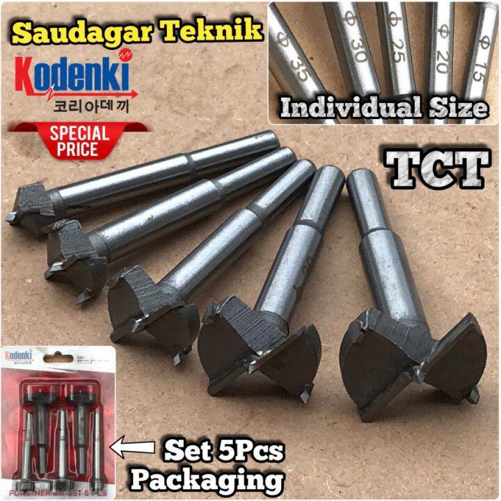 Mata Bor Kayu Engsel Sendok Set Forstner Bit Set | Lazada Indonesia