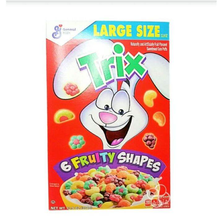 General Mills Classic Trix Fruity Shapes Cereal 395g | Lazada PH