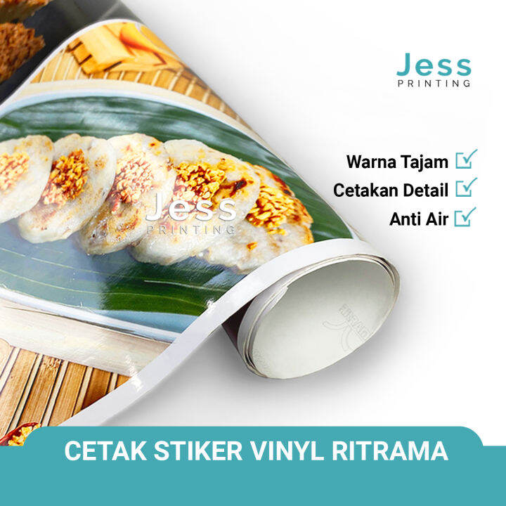 Print Cetak Stiker Vinyl Ritrama Meteran Bisa Custom Cocok Untuk ...