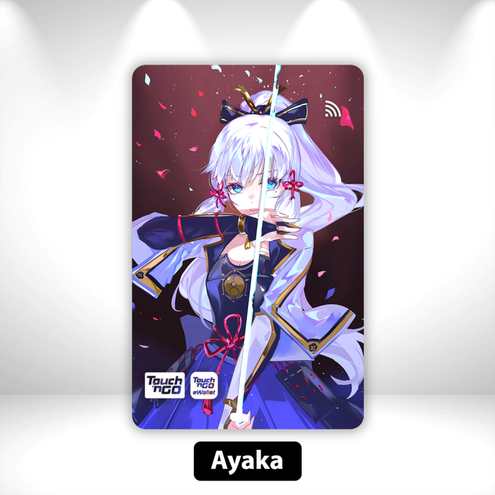 [Genshin Impact] Ayaka - Sticker TNG NFC Card Skincard by Sticko Manga ...