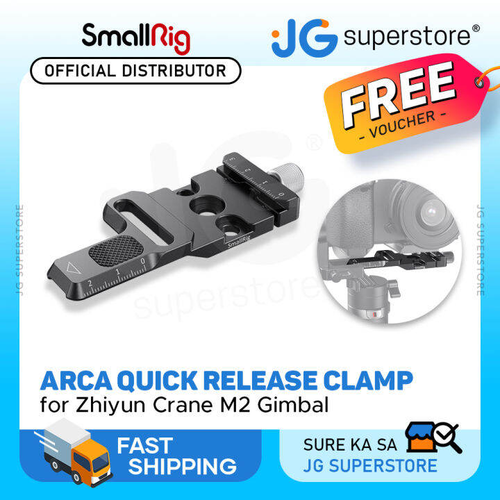 SmallRig Arca-Type Quick Release Clamp Baseplate with Hex Spanner ...