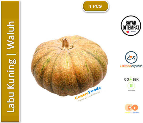 Labu Kuning | Labu Waluh | 3-4 Kg [ Harga Per PCS ] | Lazada Indonesia