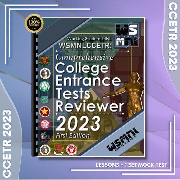 XQ COLLEGE ENTRANCE TESTS REVIEWER (CCETR) 2023 - UPCAT, USTET, DCAT ...