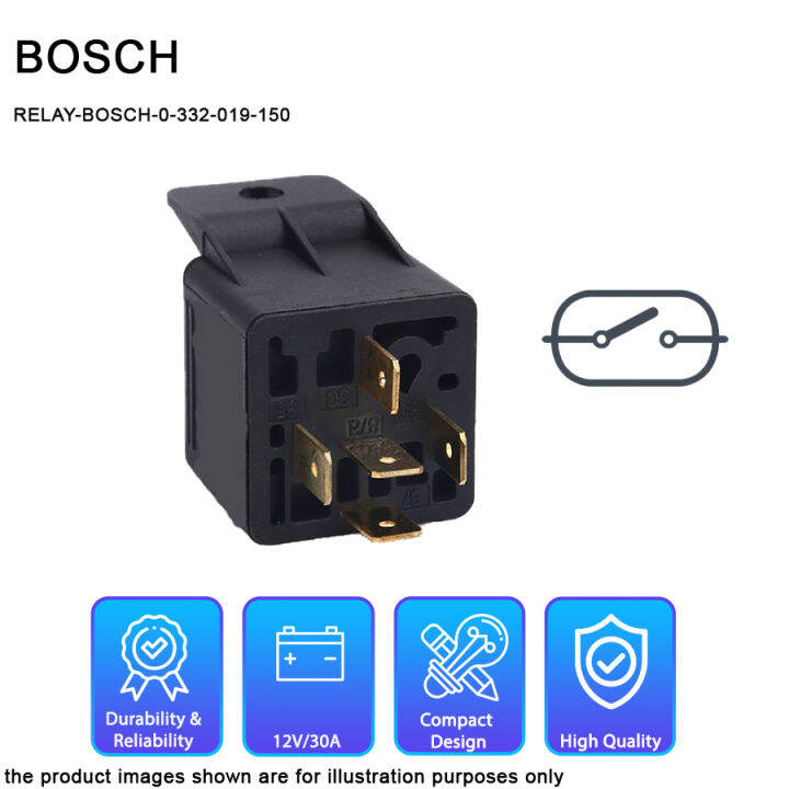 Bosch 5pin 12V 0 332 019 150 Mini Relay | Lazada