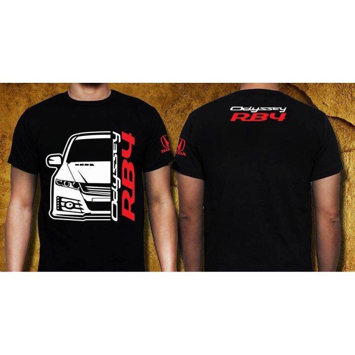 Honda Odyssey RB4 * ด้านหน้า (เสื้อยืดสีดำ) | Lazada.co.th