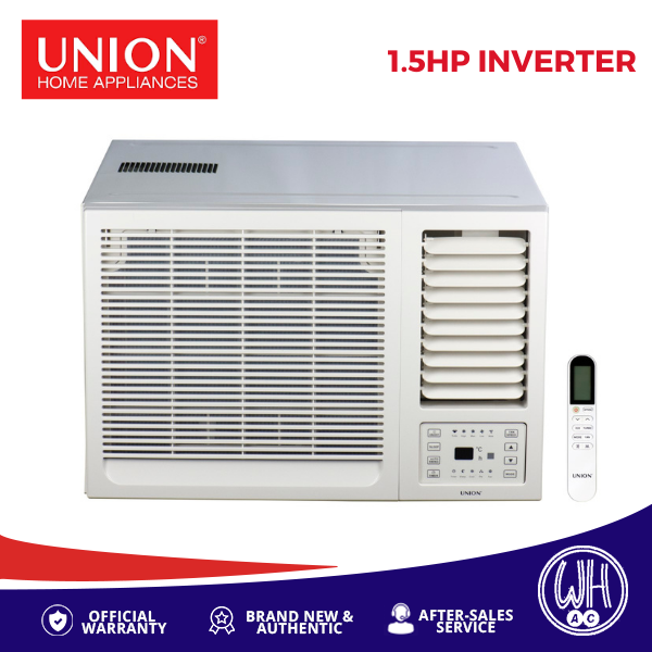 Union 1.5HP Inverter Room Air Conditioner Window Type Aircon with ...