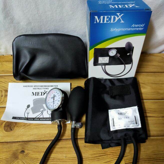 MEDX Aneroid Spygmomanometer for adult | Lazada PH
