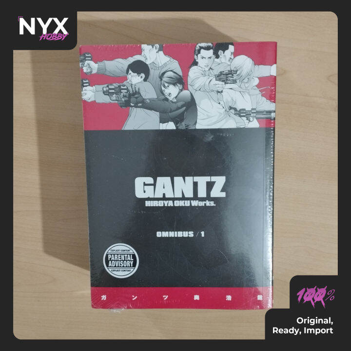 Gantz Omnibus Edition Manga Komik English Import Volume 1 | Lazada ...